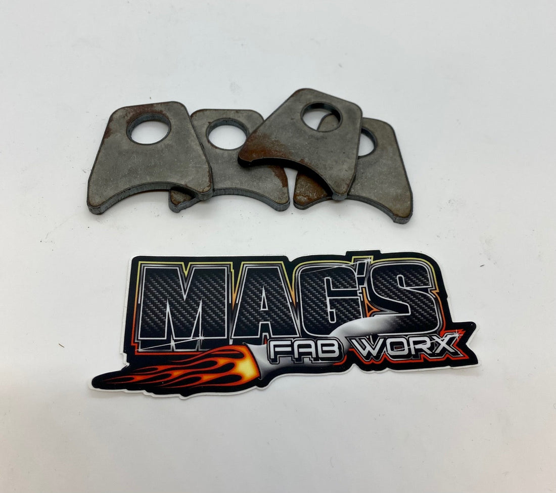 CNC Weld On Nozzle Brackets (package of 4) – Mag's Fab Worx