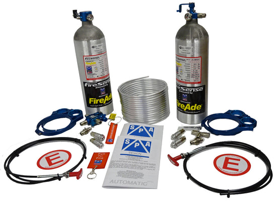 SPLIT 10lb FireAde 2000 System with Auto/Manual AutoSense Thermal Tech – Mag's Fab Worx